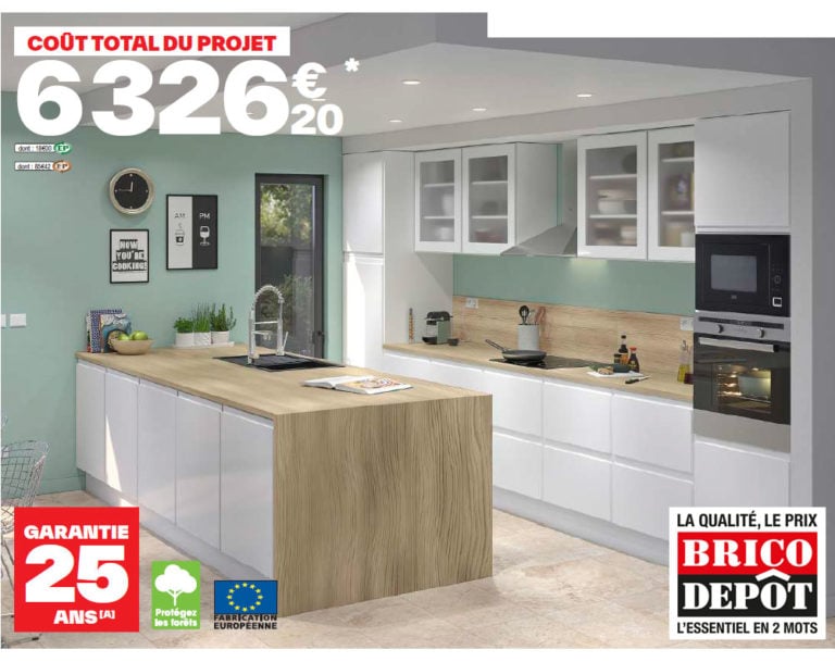 Cuisine Blanche Brico Depot