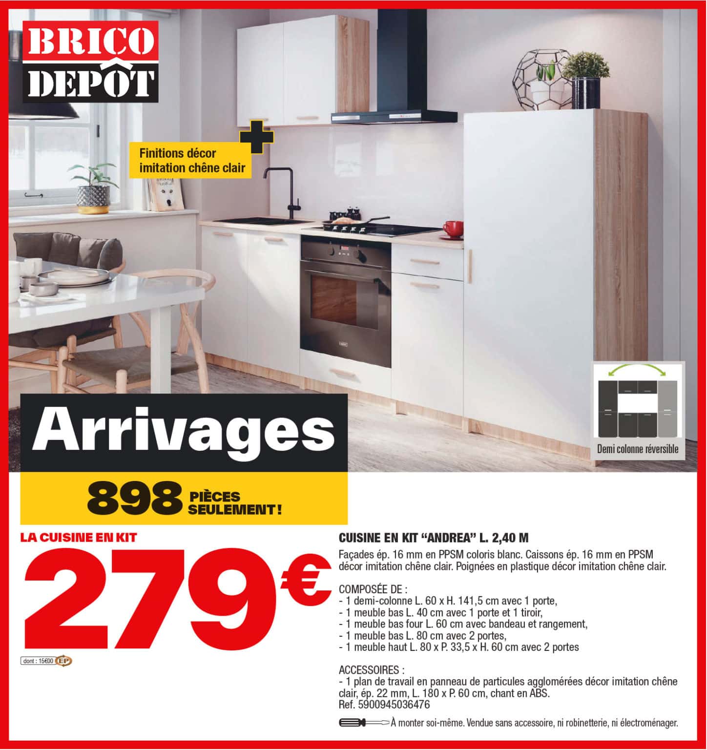 Quelles bonnes affaires dans les arrivages Brico Dépôt du 5 mai