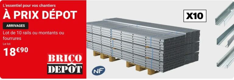 Rail Placo Bricodepot